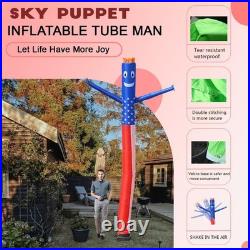 20FT Inflatable Waving Tube Man Set, with 1pc Blower & 2pc Air Sky ...