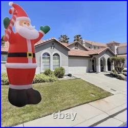 20 FT Inflatable Santa with Candy Cane NEW IN BOX Christmas Yard ...