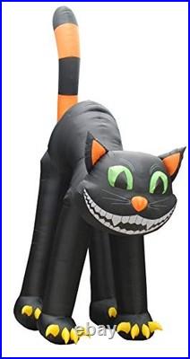 20 Foot Animated Halloween Inflatable Black Cat – Christmas Decor World