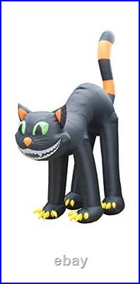 20 Foot Animated Halloween Inflatable Black Cat – Christmas Decor World