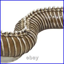 4’11 MGO Lighted LED Realistic Snake Skeleton Glowing Red Eyes ...