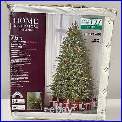 7.5 Ft Grand Duchess Balsam Fir LED PreLit Artificial Christmas Tree ...
