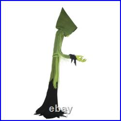 8′ Animated Green Alien Ghoul Speaks Different Phrases Glow Eyes ...