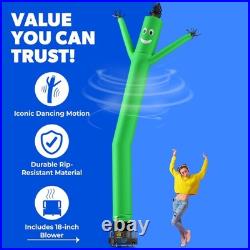 Air Dancers Wacky Waving Inflatable Tube Man Set 20 Feet Tall ...