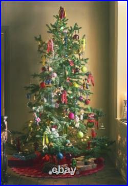 Anthropologie Set 12 Opaque 3 Glass Bauble Ball Ornaments Warm ...