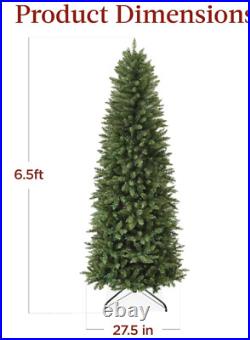 Best Choice Products Prelit Pencil Christmas Tree, 6ft Premium Artificial – Christmas Decor World