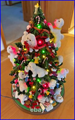Bichon Frise Christmas Tree Decoration Danbury Mint Collectable ...
