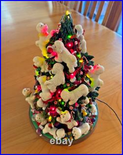 Bichon Frise Christmas Tree Decoration Danbury Mint Collectable ...