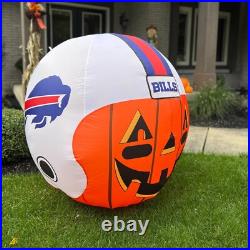 Buffalo Bills NFL inflatable 4ft. Pumpkin Helmet – Christmas Decor World