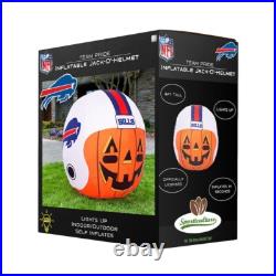 Buffalo Bills NFL inflatable 4ft. Pumpkin Helmet – Christmas Decor World