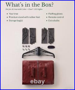 CLASSIC BLUE SPRUCE reNEW 7.5′ TREE with LED COLOR+CLEAR LIGHTS ...