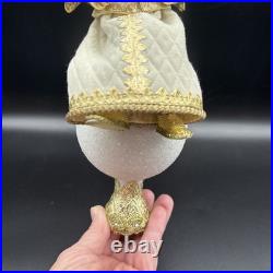 D. Blumchen Germany Seated Angel Christmas Tree Topper Finial 10T RARE ...