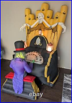 Gemmy 7′ Foot Tall Creepy Organ Player Airblown Inflatable – Christmas ...