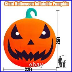 Giant 26Ft Halloween Inflatables Pumpkin Decorations Extra Large ...