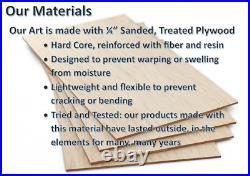 Grinch’s Sleigh Hand Painted Wood Yard Art Christmas Outdoor or Indoor ...