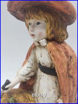 Halloween Fall Ragon House Collection Witch Vintage Girl Carving ...