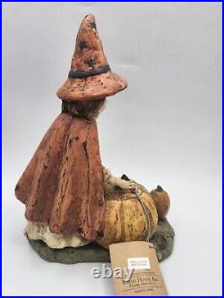 Halloween Fall Ragon House Collection Witch Vintage Girl Carving ...