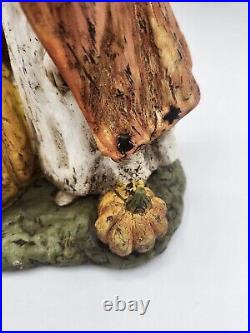 Halloween Fall Ragon House Collection Witch Vintage Girl Carving ...