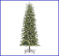 Home Accents Holiday 7.5 ft. Jackson Noble Fir Slim LED Pre-Lit ...