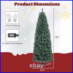 Home Decorators 7.5 ft Pre-Lit LED Grand Duchess Balsam Fir Christmas ...