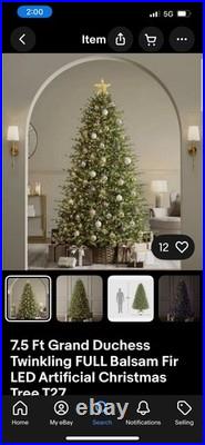 Home Decorators Collection 7.5ft Grand Duchess Balsam Christmas Tree ...