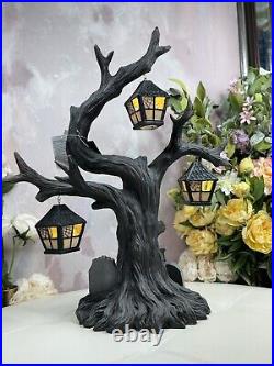 MARTHA STEWART HALLOWEEN 25 SPOOKY DEAD TREE With LIGHT UP HANGING ...