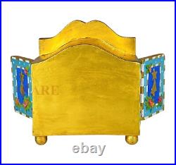 Mackenzie-Childs Patience Brewster Mini Nativity Retablo Holy Family ...