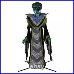 Member’s Mark 8.5′ Pre-Lit Animatronic Alien Spooky Outdoor Halloween ...