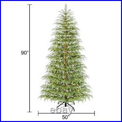 My Texas House 2025 7.5ft Cypress Pre-Lit Artificial Christmas Tree 500 ...