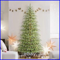 My Texas House 7.5ft Cypress Pre-Lit Artificial Christmas Tree 500 LEDs ...