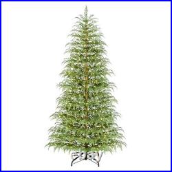 My Texas House 7.5ft Cypress Pre-Lit LED Christmas Tree 500 Twinkle ...