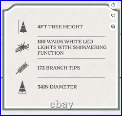 NEW, SEALED My Texas House 4FT Pre-Lit Cypress Christmas Tree ...