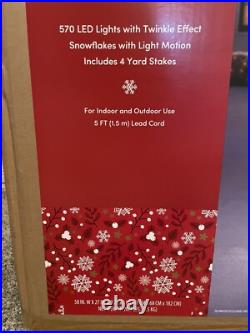 NIB Member’s Mark 570 LED Pre-Lit Prismatic Snowman Iridescent ...