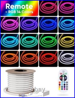 Shine Decor Eco Neon RGB Color Changing Neon Led Rope Light 132 Ft 40 ...