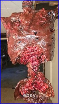 Torched Skeleton Halloween Full Body Parts Life-Size Skeleton Prop ...