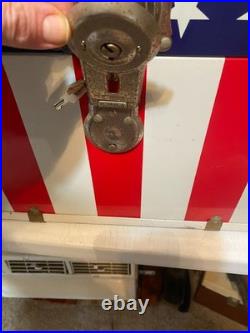 Vintage 1983 Joshua Enterprises USA Team Locker Trunk Limited Edition ...