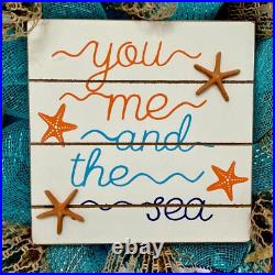 You Me and The Sea Coastal Summer Wreath – Christmas Decor World