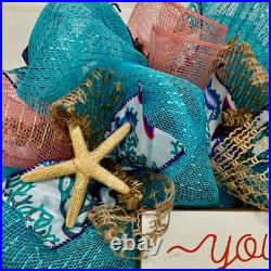 You Me and The Sea Coastal Summer Wreath – Christmas Decor World